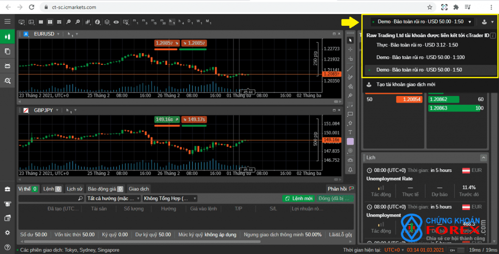 Hướng Dẫn Đặt Lệnh và Copy Trade trên nền tảng cTrader 2025 | ICMarkets